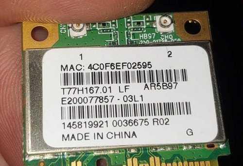 Wi-fi модуль PCI-E Atheros AR5B97