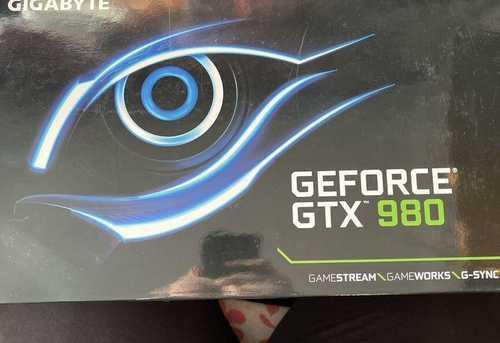 Видеокарта nvidia geforce gtx980