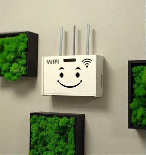 Полка коробка для Wi-Fi роутера Смайл