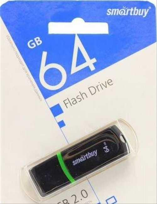 USB флешка Флешка 64 гб SmartBuy Paean Black