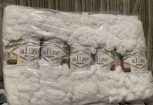 Пряжа Alize puffy