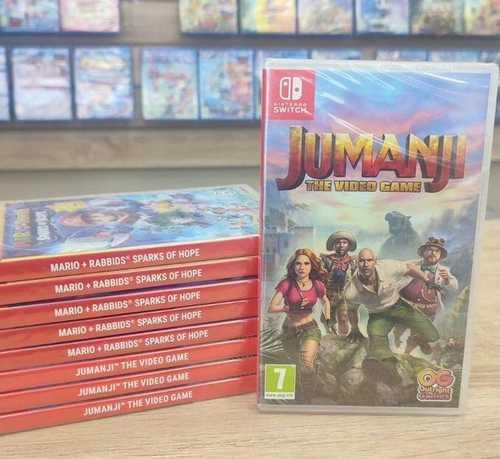 Jumanji video game nintendo switch