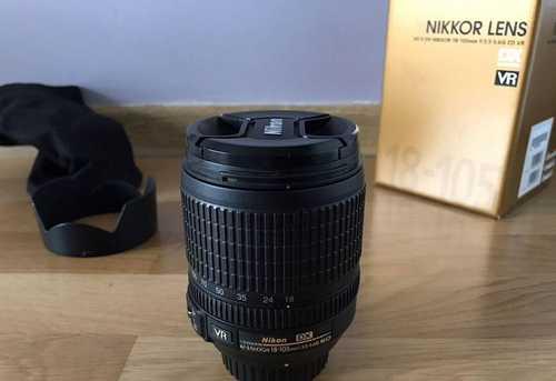 Nikon Afs 18-105mm f3.5-5.6G VR