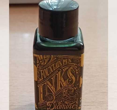 Чернила Diamine Green/black