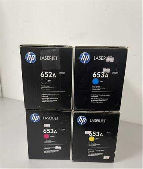 Оригинальные картриджи hp 652a,653a