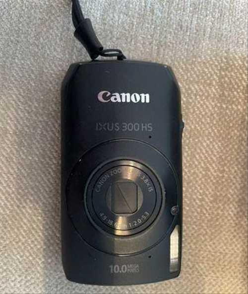 Компактный фотоаппарат canon ixus 300 hs