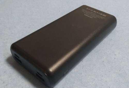 Ёмкий пауербанк carmega charge 20. 20000mah