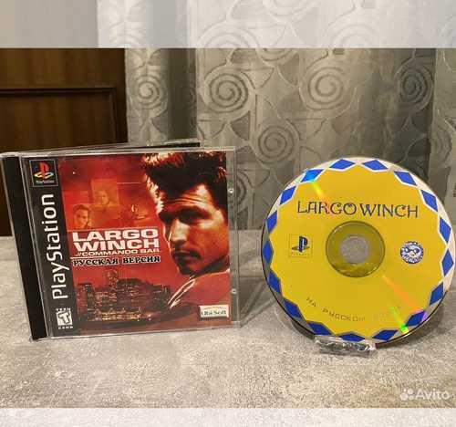 Largo Winch Sony PS1 штамповка