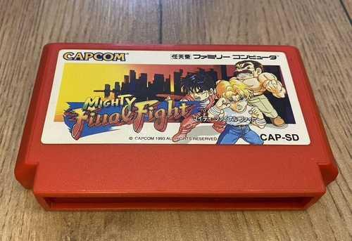 Mighty Final Fight от Capcom Картридж Famicom