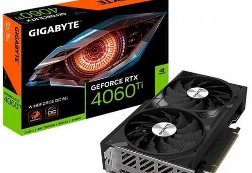 Видеокарта gigabyte nvidia RTX4060Ti windforce OC