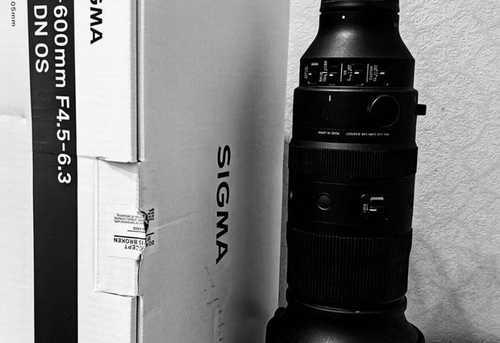 Sigma AF 60-600mm f/4.5-6.3 DG DN OS Sports Sony