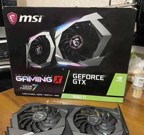 Видеокарта gtx 1660ti 6gb