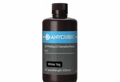 Фотополимер Anycubic Basic Resin White (1 кг)