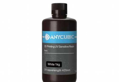 Фотополимер Anycubic Basic Resin White (1 кг)