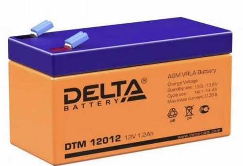 Delta DTM 12012 12V 1.2Ah