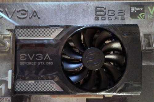 Видеокарта evga GeForce GTX 1060 6G
