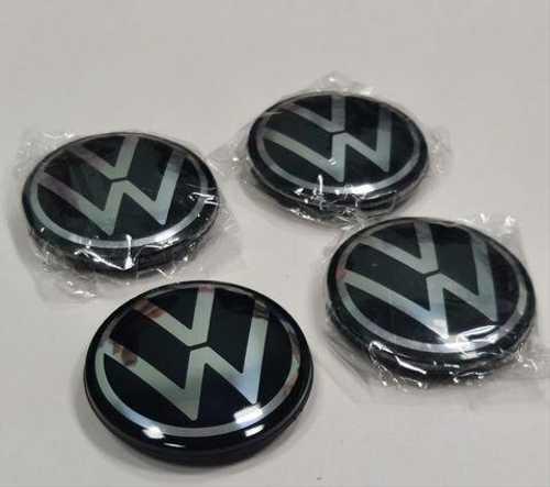 4шт Volkswagen колпаки 66мм для литых дисков