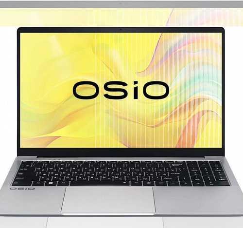 Ноутбук osio FocusLine F150i-024 15.6", 2023, IPS, Intel Core i5 1235U 1.3ггц, 10-ядерный, 16гб DDR4