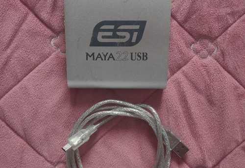 Звуковая карта esi maya 22 usb