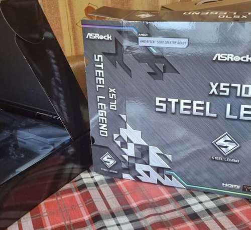 Материнская плата ASRock X570 steel legend DDR4