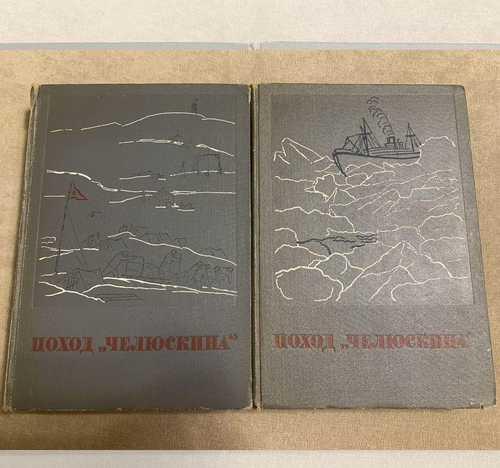 Антикварные книги 90 лет "Поход Челюскина" 1934 г