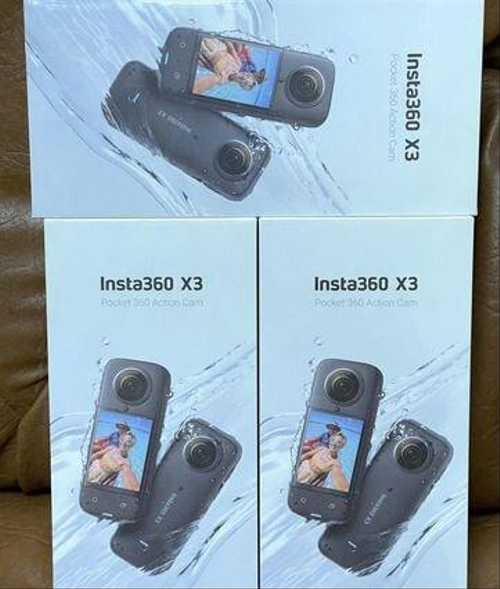 Экшн камера Insta360 One X3 Новый