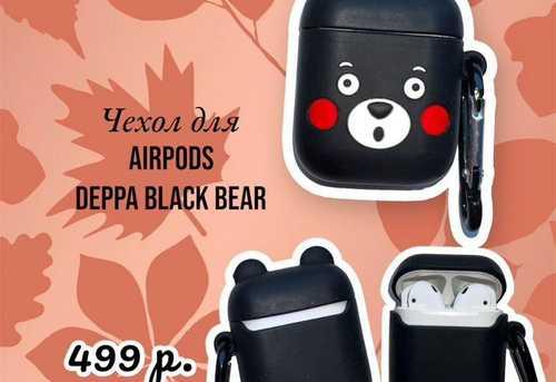 Чехол для AirPods Deppa Black Bear