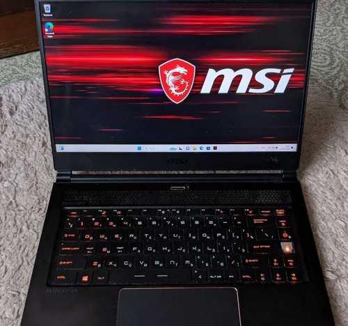 MSI GS65 Stealth i7 9th 1660 Ti 16/512 240 Hz