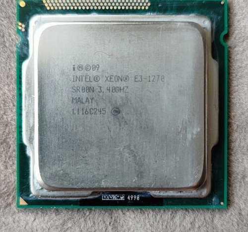 Процессор Intel Xeon E3-1270