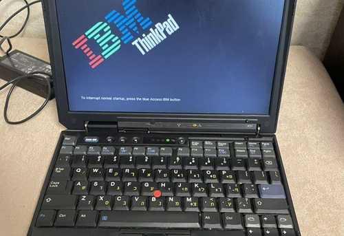 Ноутбук ibm Thinkpad X31