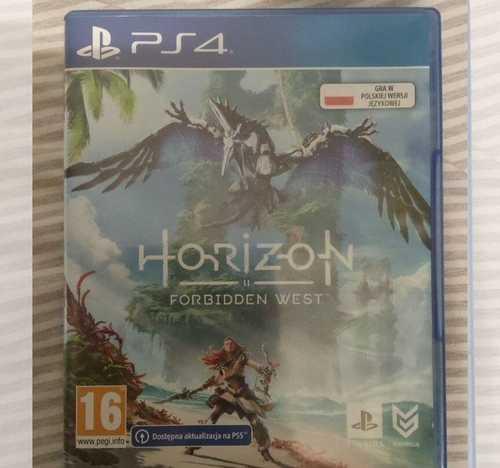 Horizon forbidden west ps4 диск