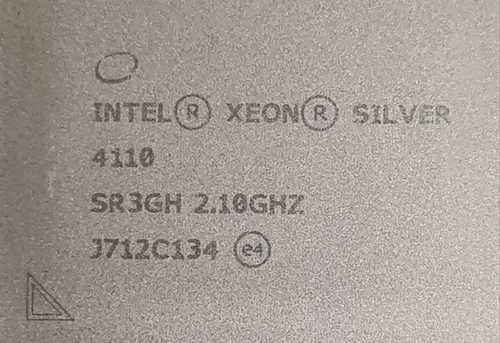 Процессор Intel Xeon Silver 4110 2.1GHz - SR3GH