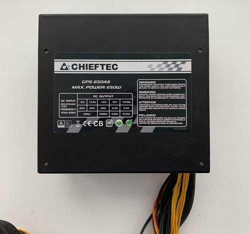 Блок питания chieftec 650w