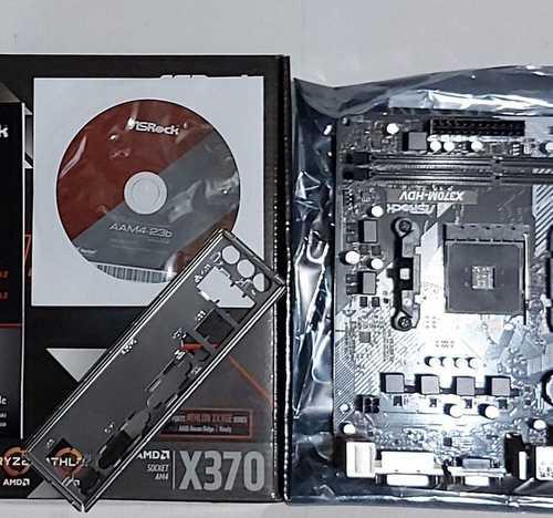 Материнская плата ASRock X370M-HDV R4.0 (под восст