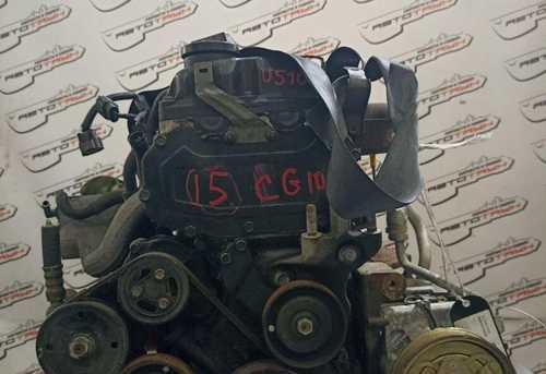 Двигатель nissan CG10-DE march K11 WK11 2WD 1010BA