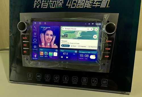 Магнитола android 4/64GB IPS для opel.новая