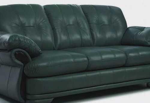 Кожаный диван Фортуна 3 дизайн 1