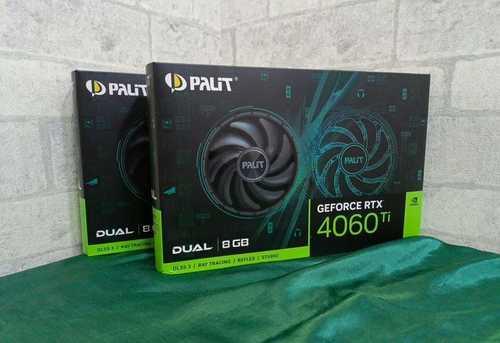 Новая Rtx 4060ti Palit Dual Гарантия