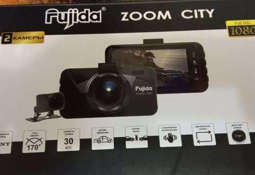 Видеорегистратор Fujida Zoom City, 2 камеры