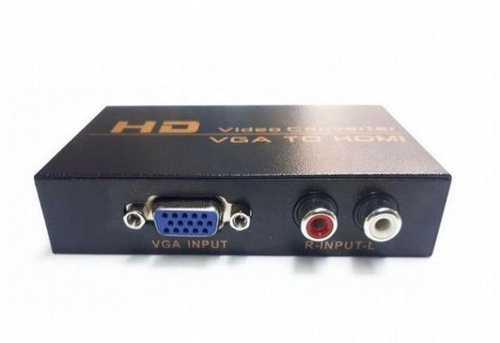 Конвертер видеосигнала VGA в hdmi (гнездо - гнездо