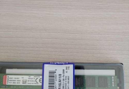 16GB Оперативная память 2х ddr3L 8gb 1600MHz