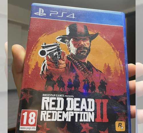 Red dead redemption 2 ps4 диск