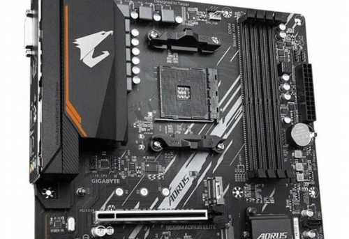 Материнская плата am4 B550M aorus elite+DDR4 16 GB