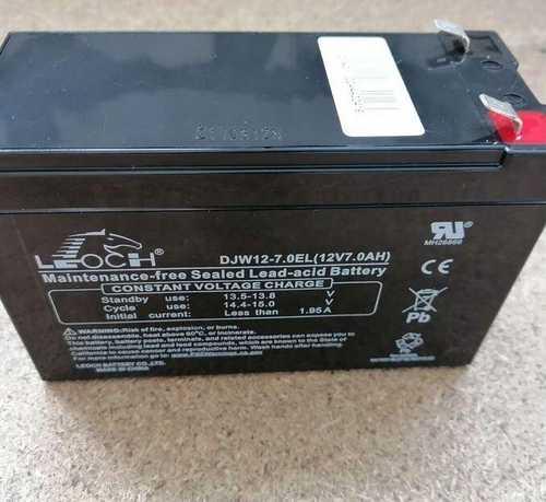 Аккумулятор для бесперебойника ибп 12В 7А/ч UPS