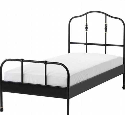 Кровать IKEA сагстуа односпальная с матрасом