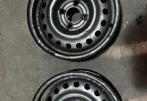 Штампованые диски 4/100 r14