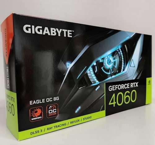 Видеокарта Gigabyte GeForce RTX 4060 Eagle OC 8 GB