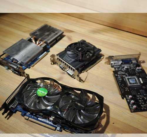 Видеокарты GTX550Ti GTX670 GTX660 GTX560