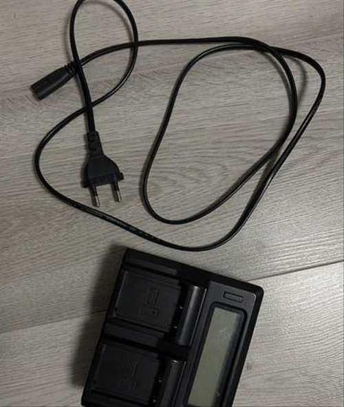Зарядное устройство dual lcd battery charger
