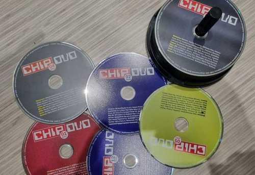 DVD диски- приложения к журналу chip